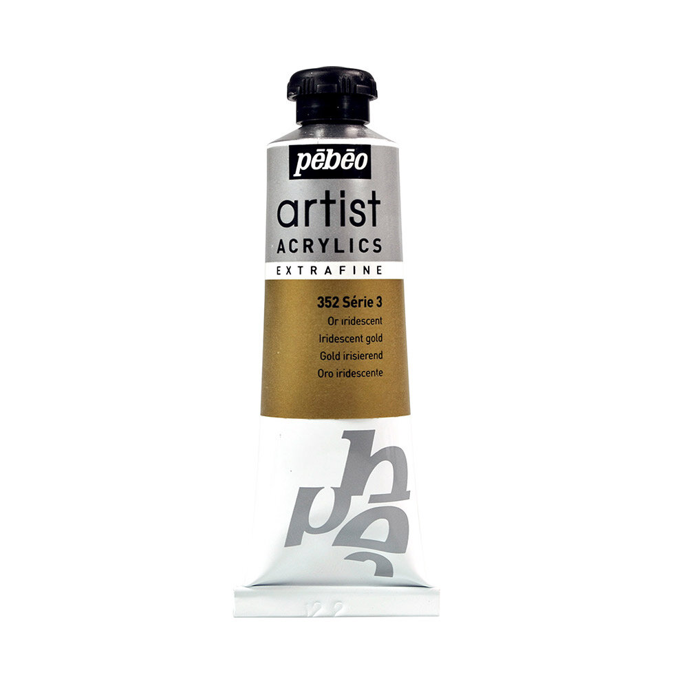 Краска акриловая "PEBEO" Artist Acrylics extra fine №3 металлик 37 мл 908-352 под золото