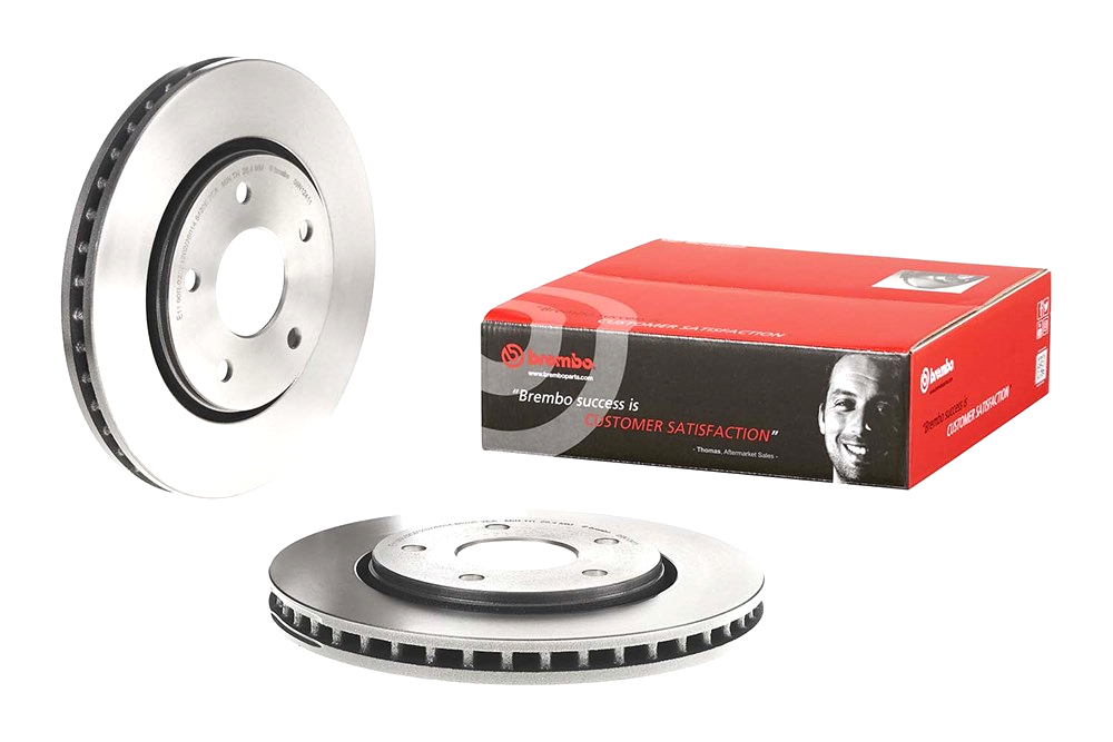 BREMBO 09. N124.11 (09N12410 / 09N12411 / 209333) диск тормозной dodge journey 3.6 awd 2013- (Комплект 2 штуки)