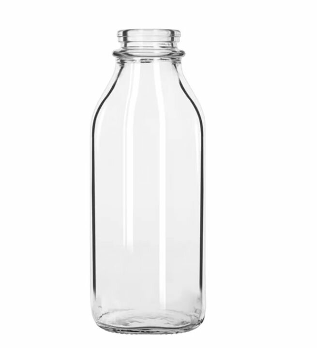 Бутылка стеклянная для напитков 0,99л без крышки