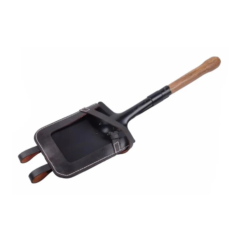 Немецкая военная лопата WWII с кожаным чехлом