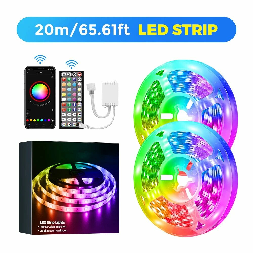Aiopp светодиодная лента RGB5050 12/15 метров