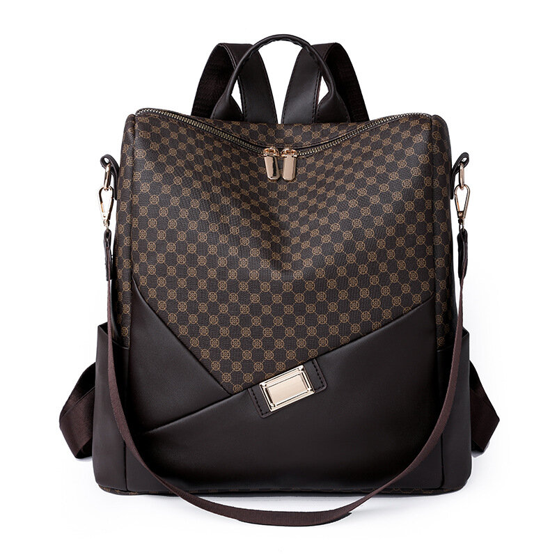 Рюкзак женский, новинка 2025 года, большая вместимость, модная универсальная женская сумка для дальнозоркости, легкий повседневный небольшой рюкзак для путешествий