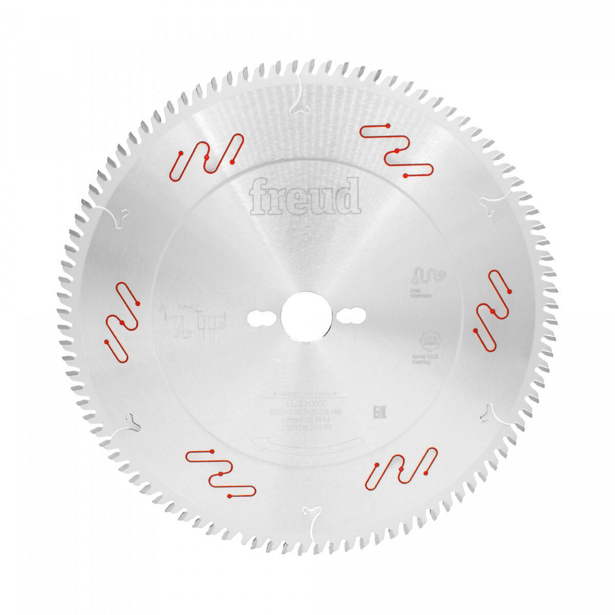 Пила дисковая FREUD 300x3,2/2,2x30 Z=96 трапеция LU3D 0600