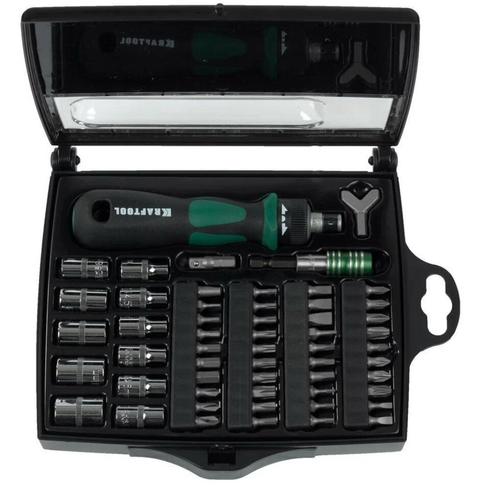 Набор инструментов KRAFTOOL X-Force-55 25554-H55_z01, 55 предметов