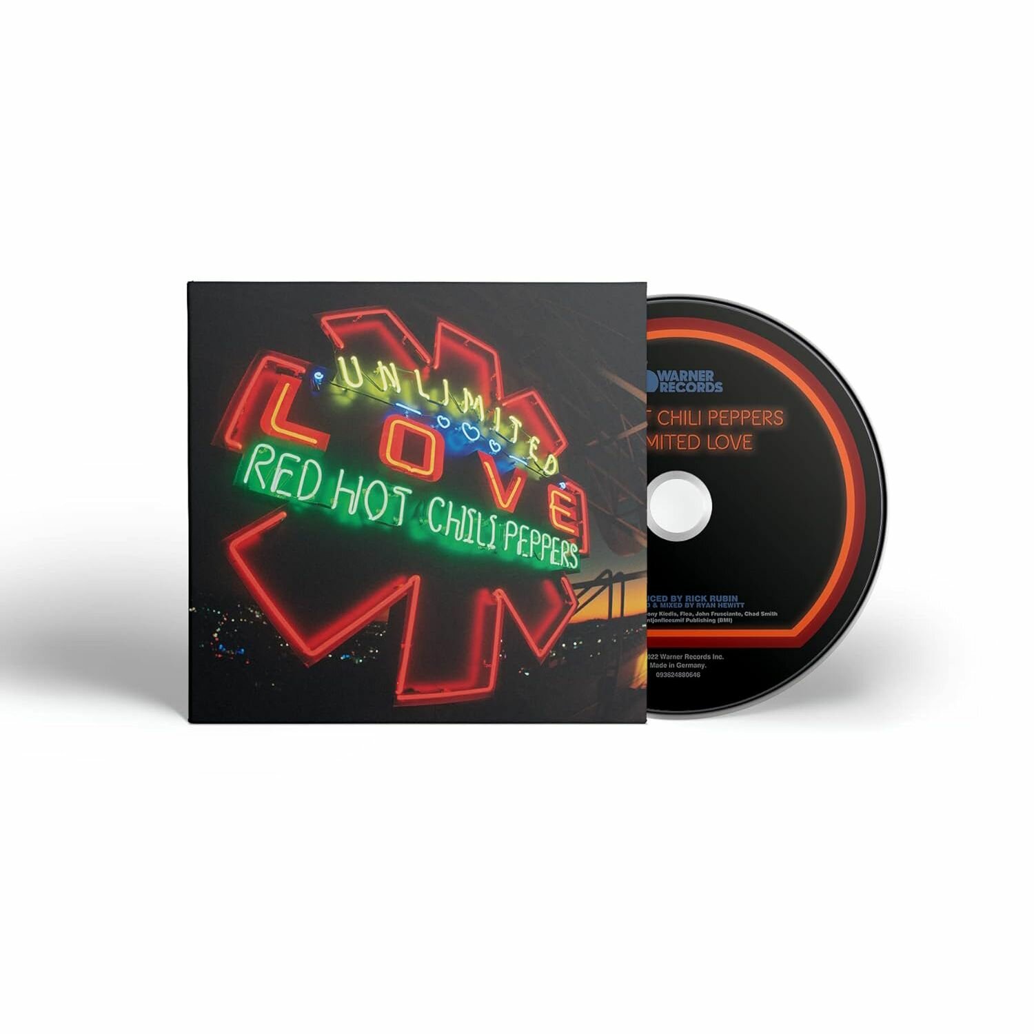 Red Hot Chili Peppers - Unlimited Love (CD) 2022 Warner, Digisleeve Фирменный аудио диск