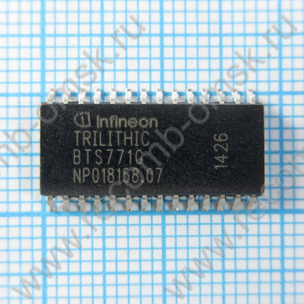BTS771G - Микросхема используется в автомобильной электронике
