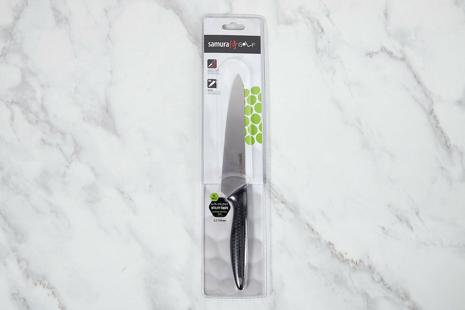 SAMURA Golf Универсальный нож из нержавеющей стали для нарезки и шинковки на кухне