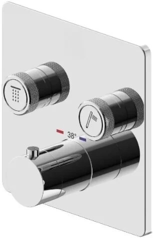 Термостат для ванны Plumberia Selection PSBOX PSB2902CR встраиваемый, хром