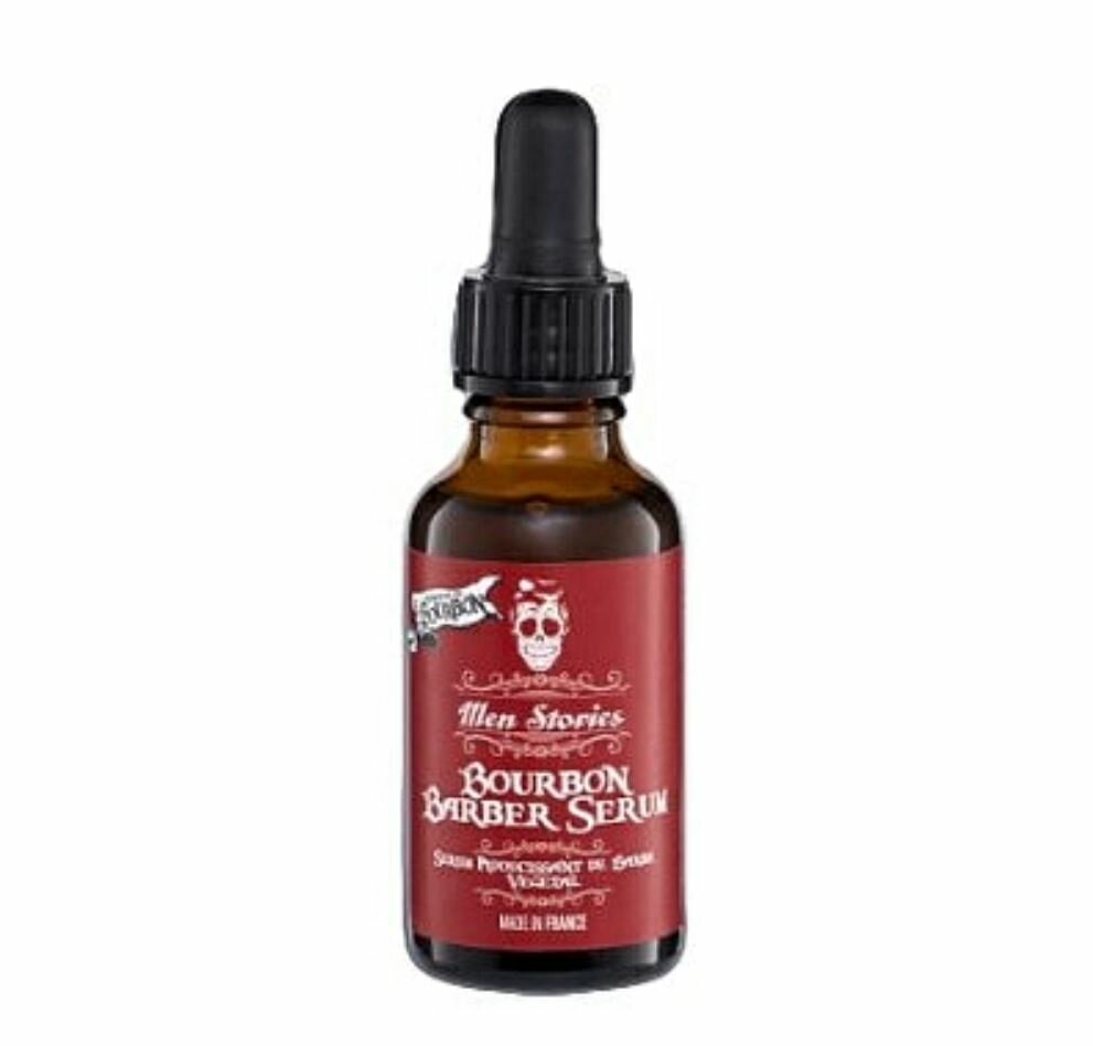 Men Stories, Сыворотка для бороды BARBER BOURBON, 30 мл