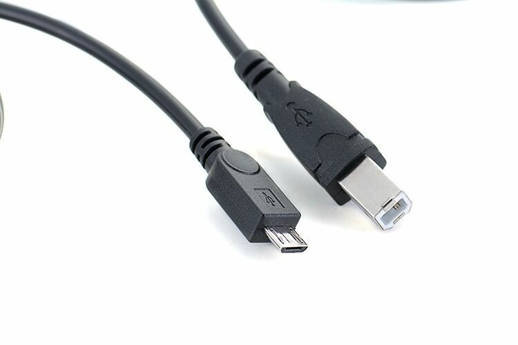 Кабель соединительный micro USB - type B штекер на штекер