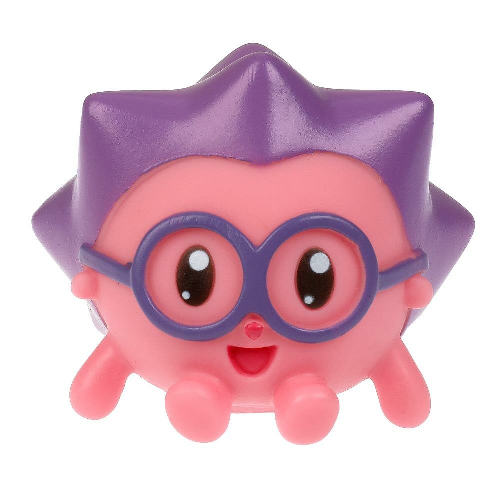 Игрушка пластизоль для ванны Малышарики ежик, 1 шт. сетка Играем Вместе LX-ST1711-FT