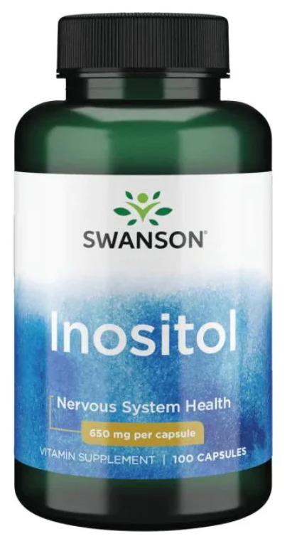 Swanson Inositol 650 mg 100 caps