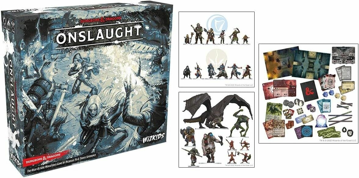 Настольная игра Dungeons & Dragons Onslaught на английском языке