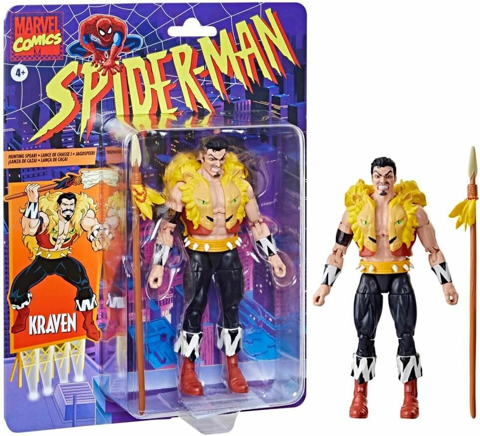 Hasbro, Фигурка Кравен Человек-паук Marvel Comics 15 см