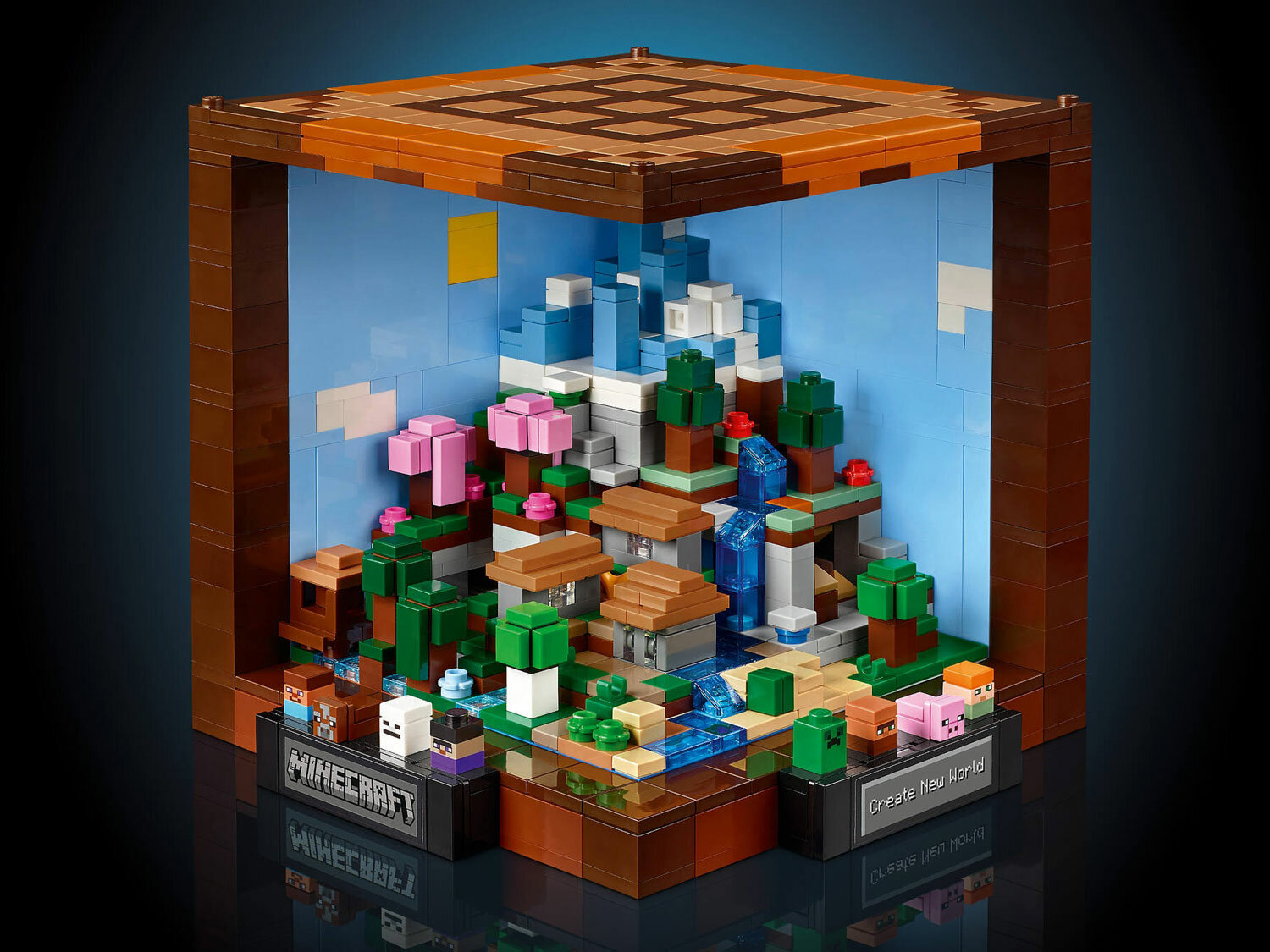Конструктор LEGO Minecraft Верстак, 1195 деталей, возраст 18+, 21265
