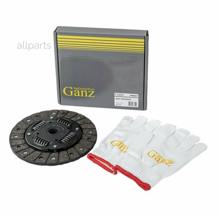 GANZ GIE36217 Диск сцепления с кпп 2181 для ВАЗ-21703,2190 GANZ GIE36217