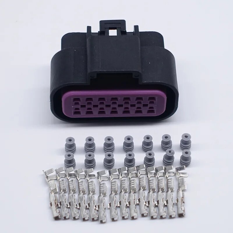 14-контактный женский и мужской герметичный водонепроницаемый автомобильный Проводной Электрический разъем Delphi GT серии 15326856 female