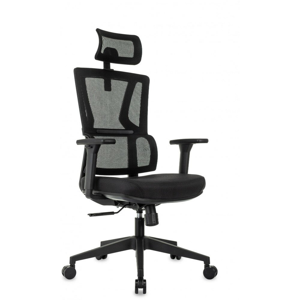 Кресло Бюрократ MC-711N-H черный (MC-711N-H/BLACK)