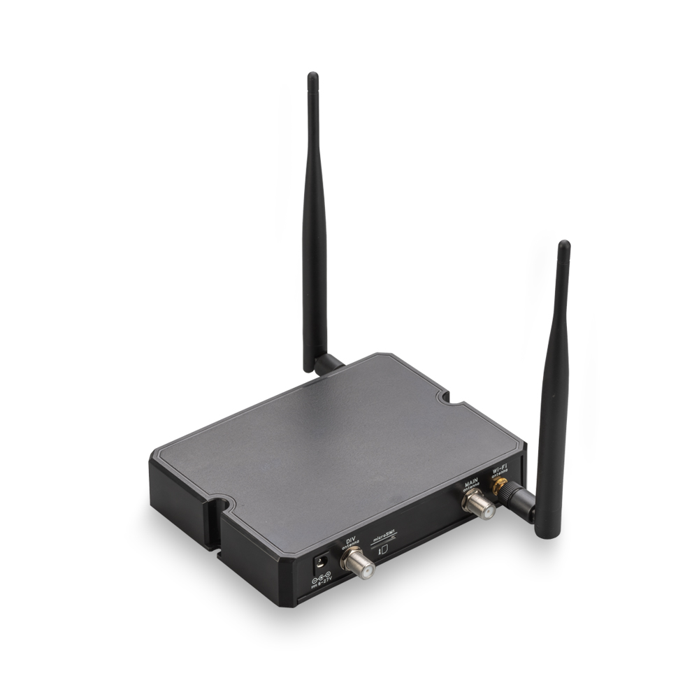 Роутер Kroks Rt-Cse m4 со встроенным 4G модемом Quectel LTE cat.4, 2- е Wifi-антенны, разъёмы F-female .