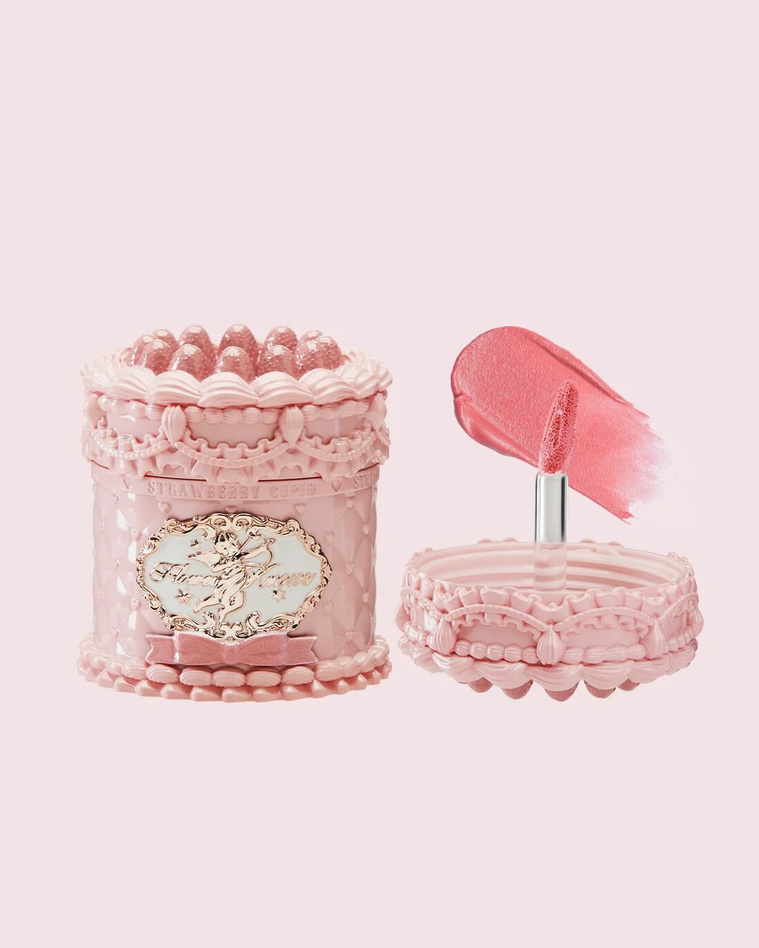 Кремовая помада Flower knows Strawberry Cupid V05 Pineberry