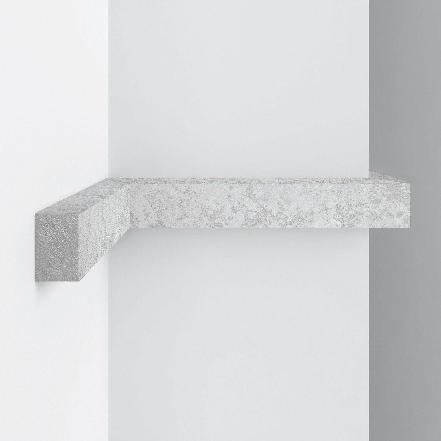 Рейки декоративные на стену дюрополимер DECOMASTER (декомастер), 20х30х2900 мм D048-1619 ДМ бетон светлый травертин