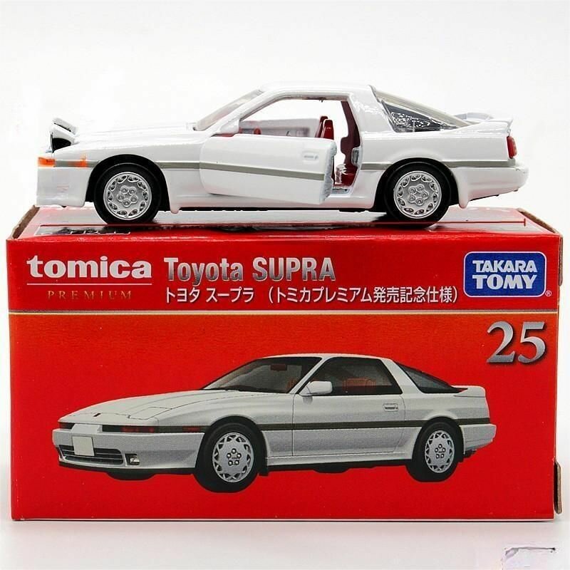 Машинка TAKARA TOMICA TOMY TP25 Toyota Supra First Edition черный ящик Premium Die-cast Alloy Car Model Toy Gift
