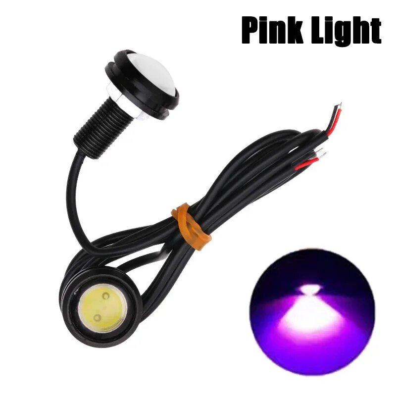 Светодиодный Eagle Eye Pink A, 23 мм, 12 В