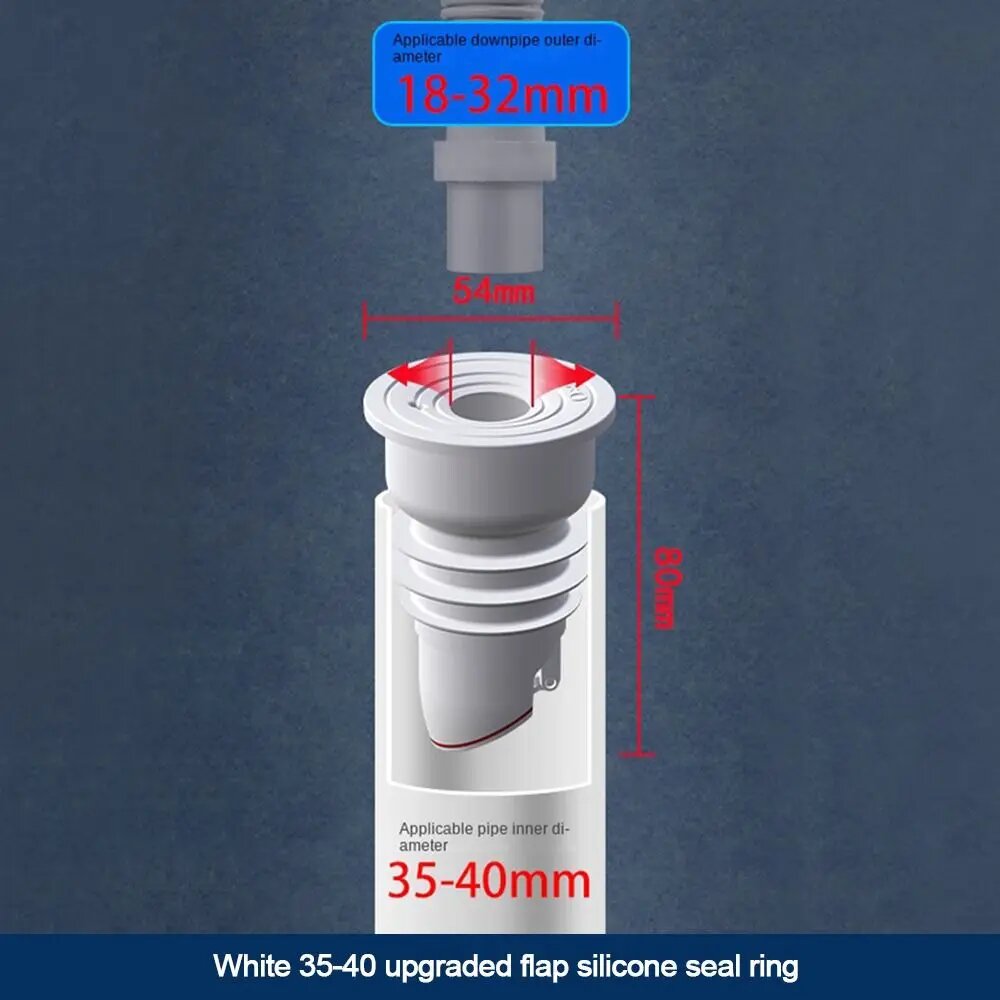 Силиконовый Слив для пола, противозапаховый односторонний клапан, пробка для водопроводной трубы, слив для канализации, стиральной машины, душа, аксессуары для ванной и кухни