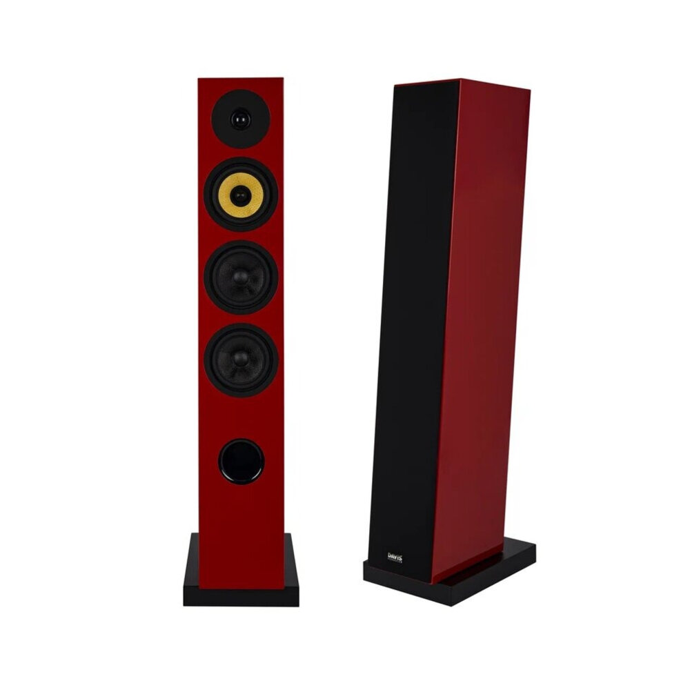 Напольная акустика Davis Acoustics Courbet 5 Red Gloss