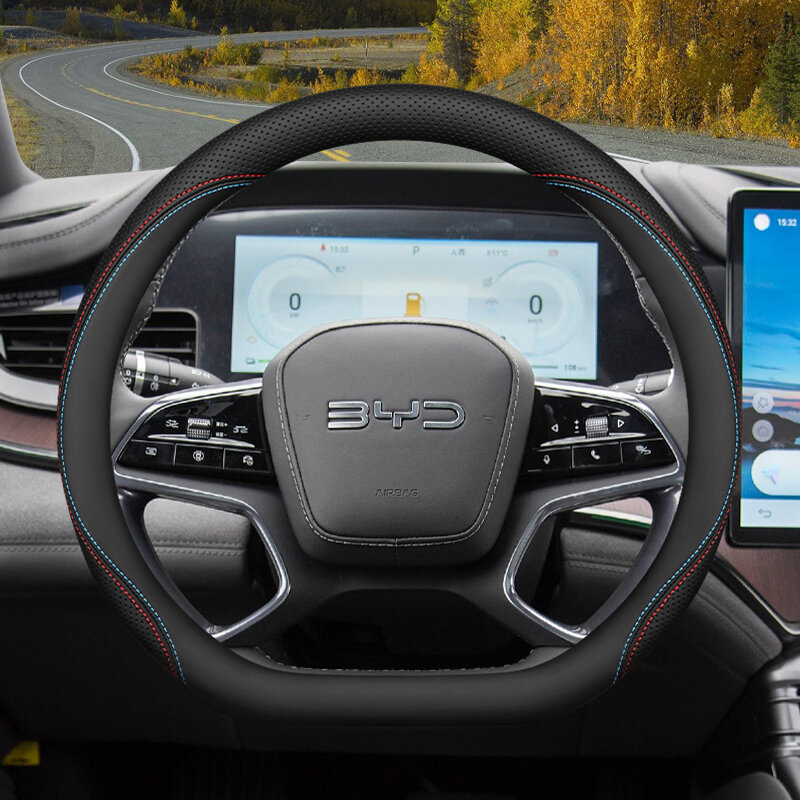 Оригинальный цвет для BYD Seal U Sealion 7 Интерьер Натуральная Кожа Дышащая Наппа