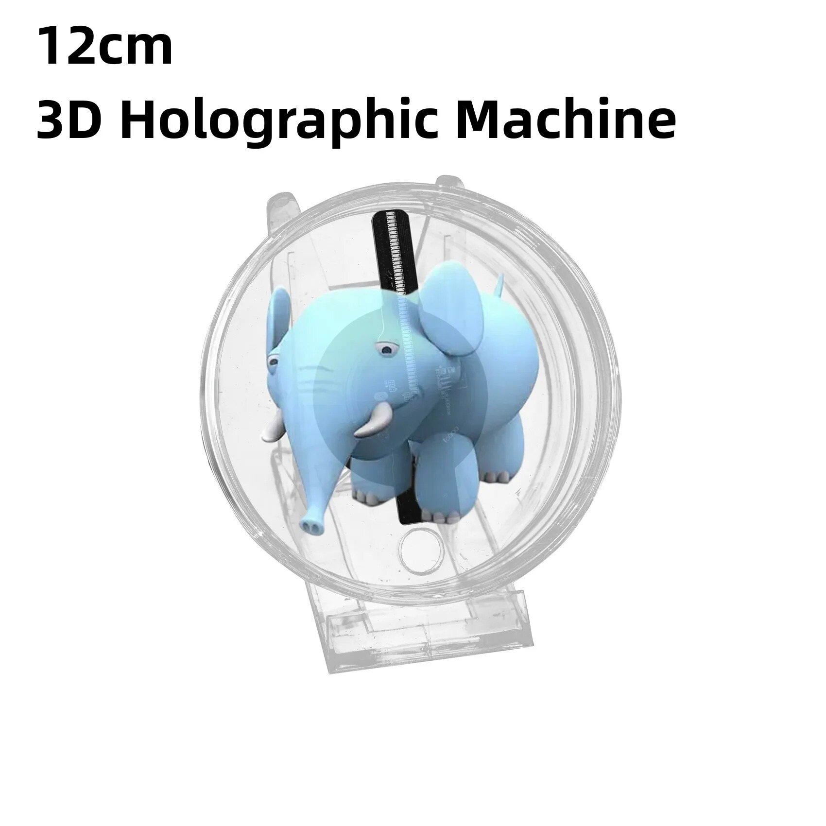 Мини-12 СМ 3D-голографический проектор Вентилятор Рекламная машина Настольный вентилятор