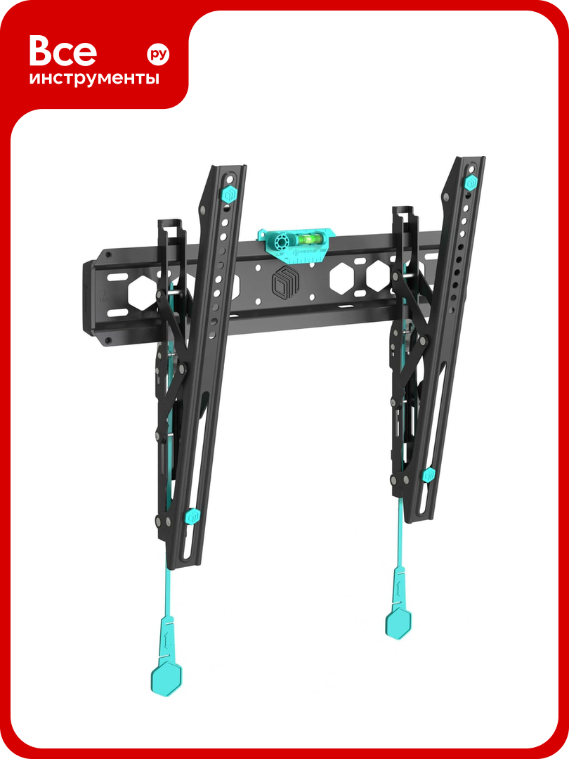 Наклонный кронштейн ONKRON 32-70 TM5, 400x400 мм, 60кг