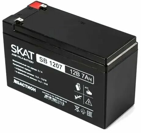 Батарея для ИБП Бастион SKAT SB 1207 12В 7Ач