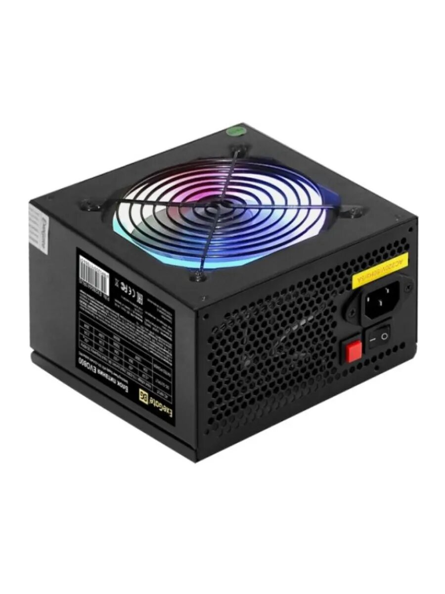 EVO800 EX280441RUS-S черный 800 Вт, 80+ Standart