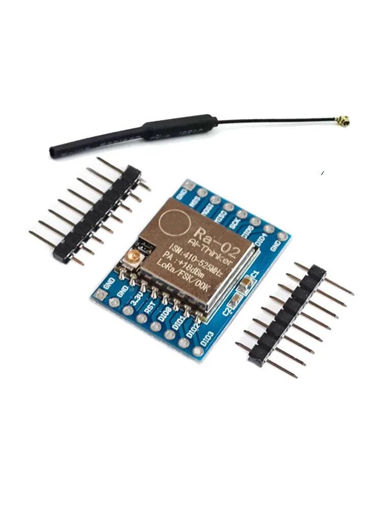 Модуль LoRa 433МГц Ra-02 для умного дома, Цвет: Set