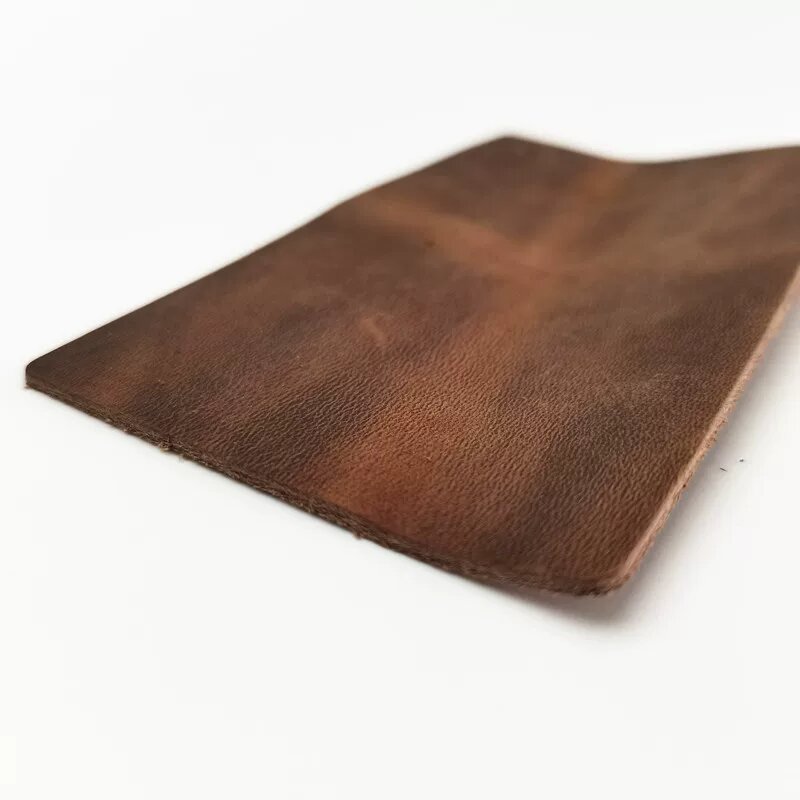 Кофе-коричневые старинные кожевые обрезки материал для DIY, натуральная кожа, квадратный крой
