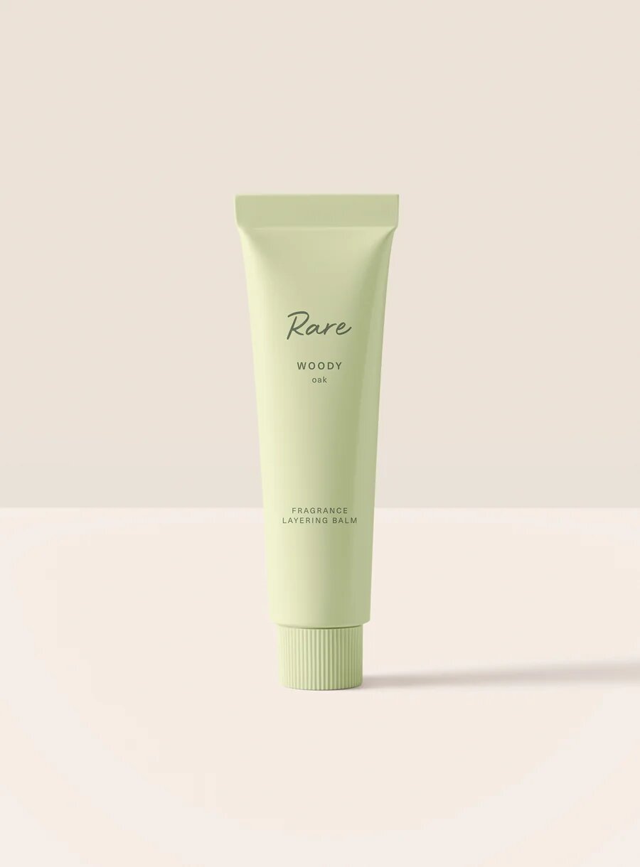 Парфюмированный бальзам для тела Rare Beauty Fragrance Layering Balm, 20 мл| стойкость 12 часов| Woody Oak.