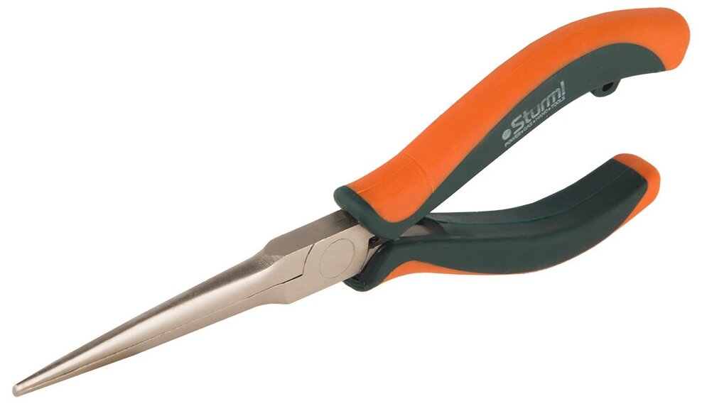 Тонкогубцы Sturm! Profi mini 150мм, пружинный механизм, 2-х компонентные рукоятки
