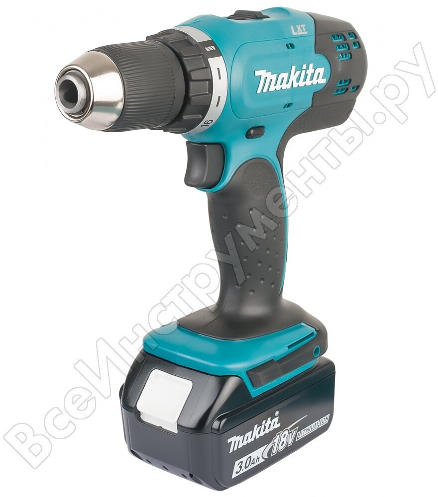 Аккумуляторная дрель-шуруповерт Makita LXT DDF453RFE
