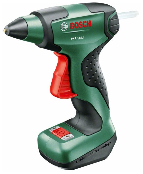 Клеевой пистолет Bosch PKP 3,6 LI 7мм, 160 Вт, от аккумулятора