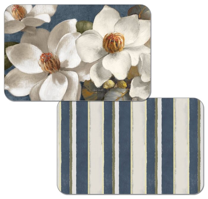 Комплект сервировочных салфеток CONIMAR "Белая магнолия" 4шт