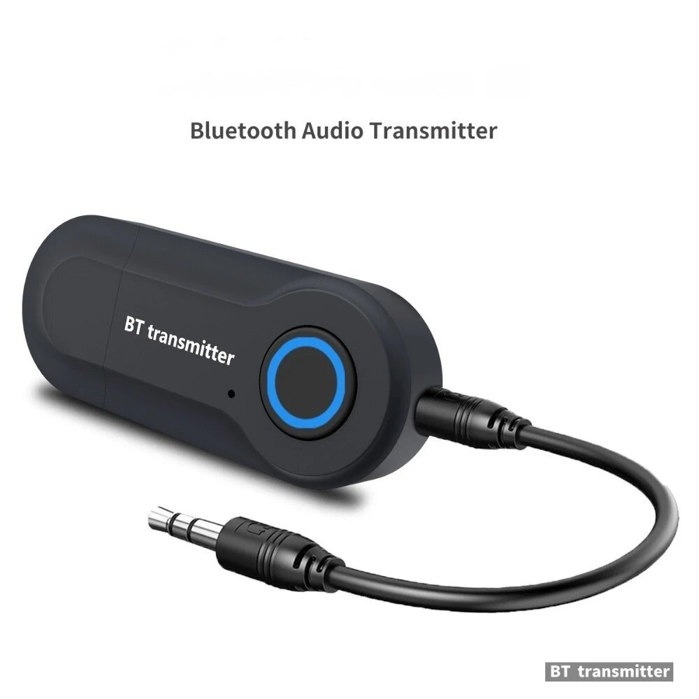 Портативный беспроводной USB Bluetooth-передатчик, стерео аудиоадаптер Bluetooth 5.0, USB-передатчик для ПК, телевизора, наушников