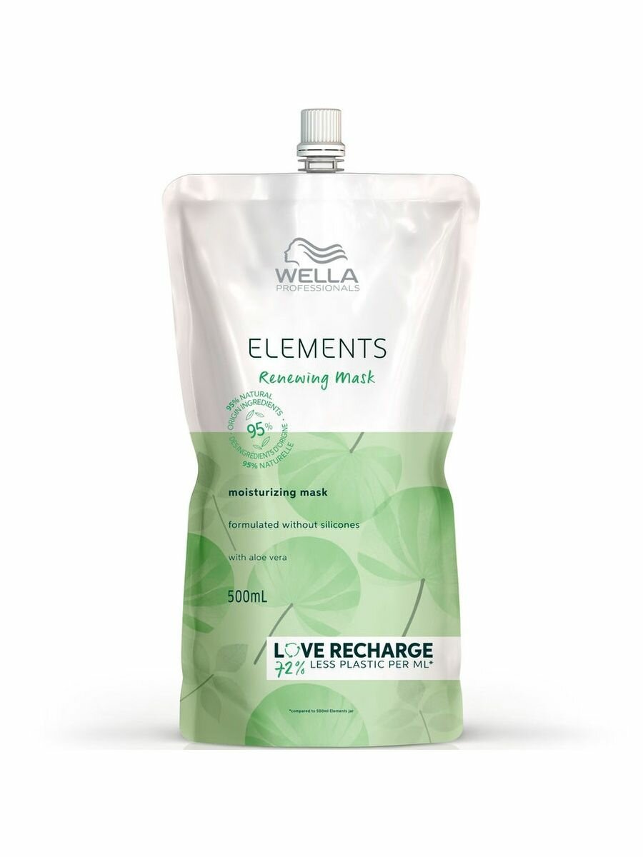 Wella Professionals Elements Renewing Mask Велла Обновляющая и восстанавливающая маска 500 мл -