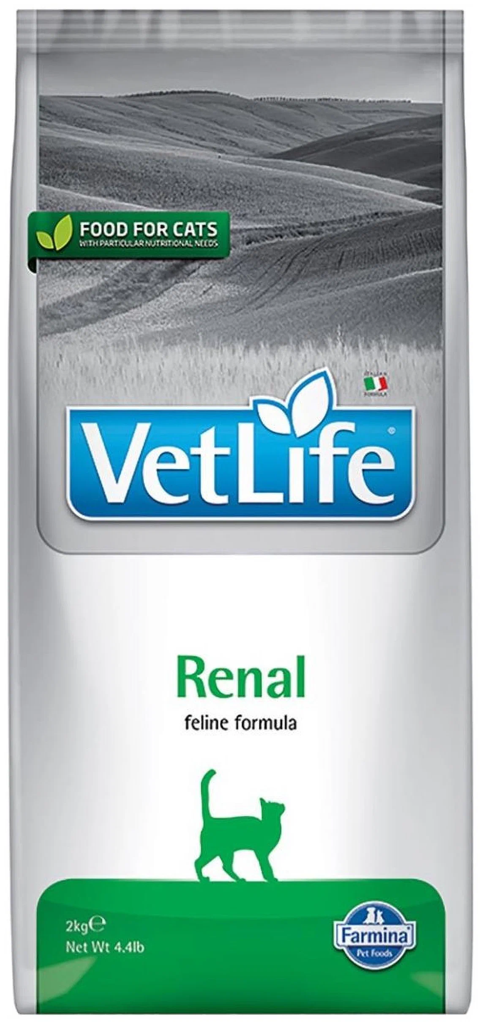 Farmina Vet Life Renal сухой для кошек при почечной недостаточности 2кг
