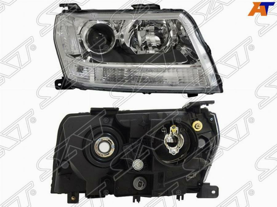 Фара Suzuki Escudo 05-17 / Grand Vitara 05-16 (Справа/ Ксенон/Галоген/ С электрокорректором/ 5D) SAT ST-218-1135HR | цена за 1 шт
