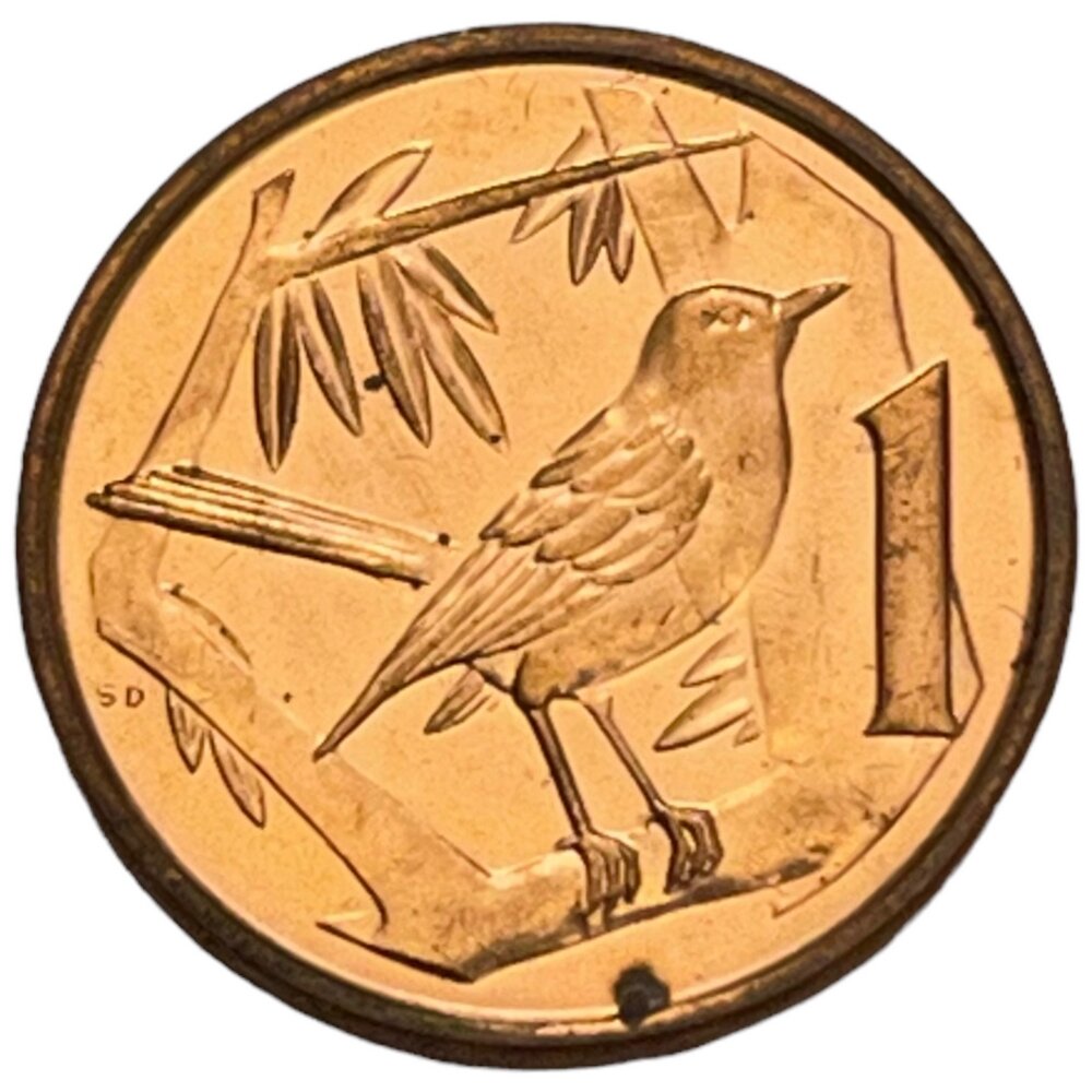 Каймановы острова 1 цент 2008 г.