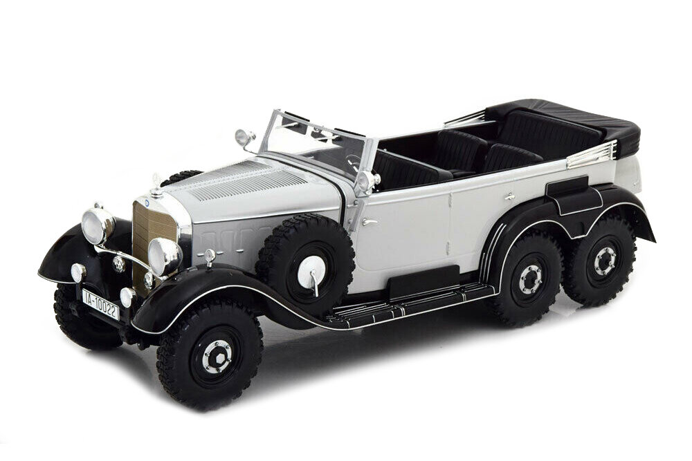 Модель коллекционная MCG Mercedes W31 G4 1934-1939 light grey / мерседес Г4 светло серый