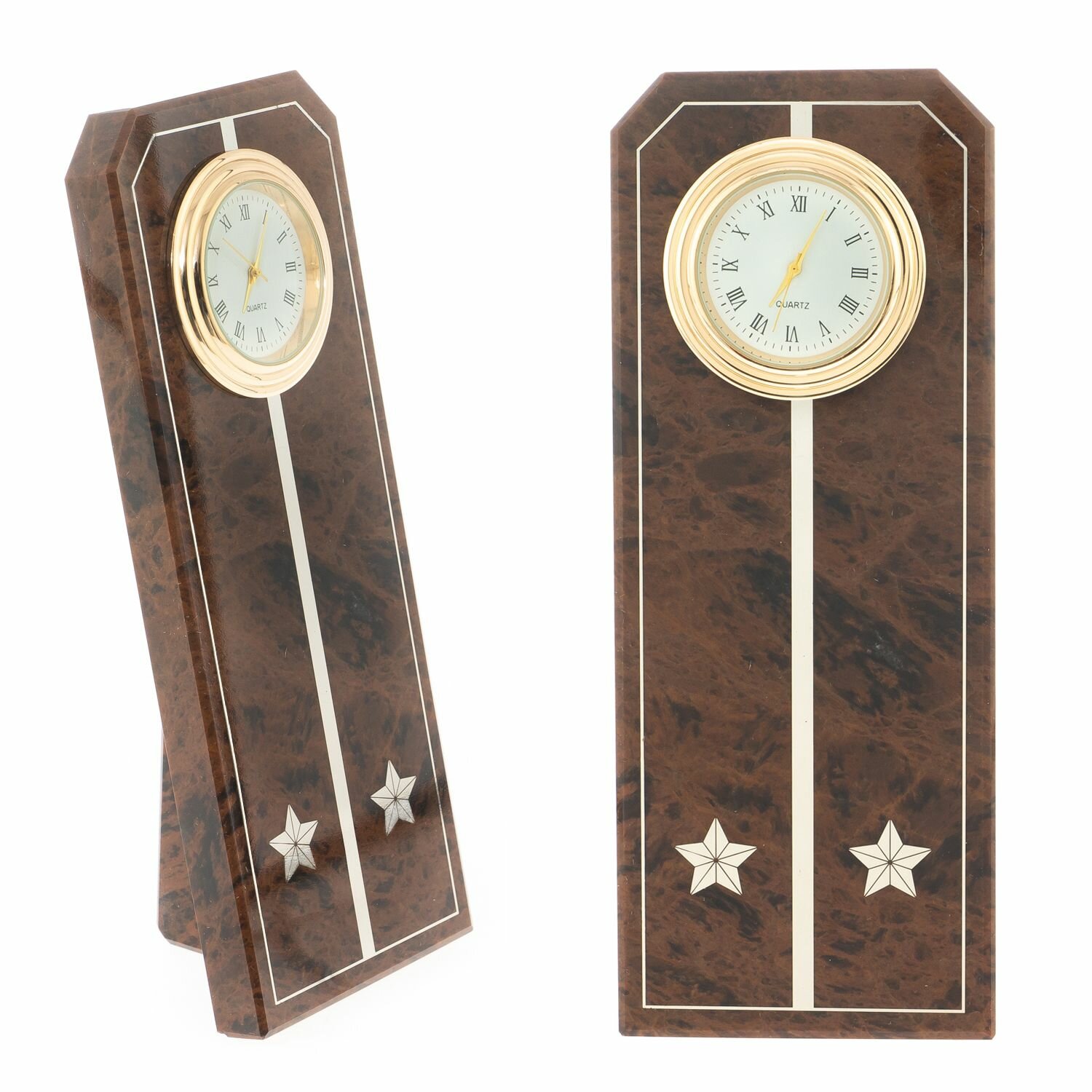 Часы погон "Лейтенант" камень обсидиан