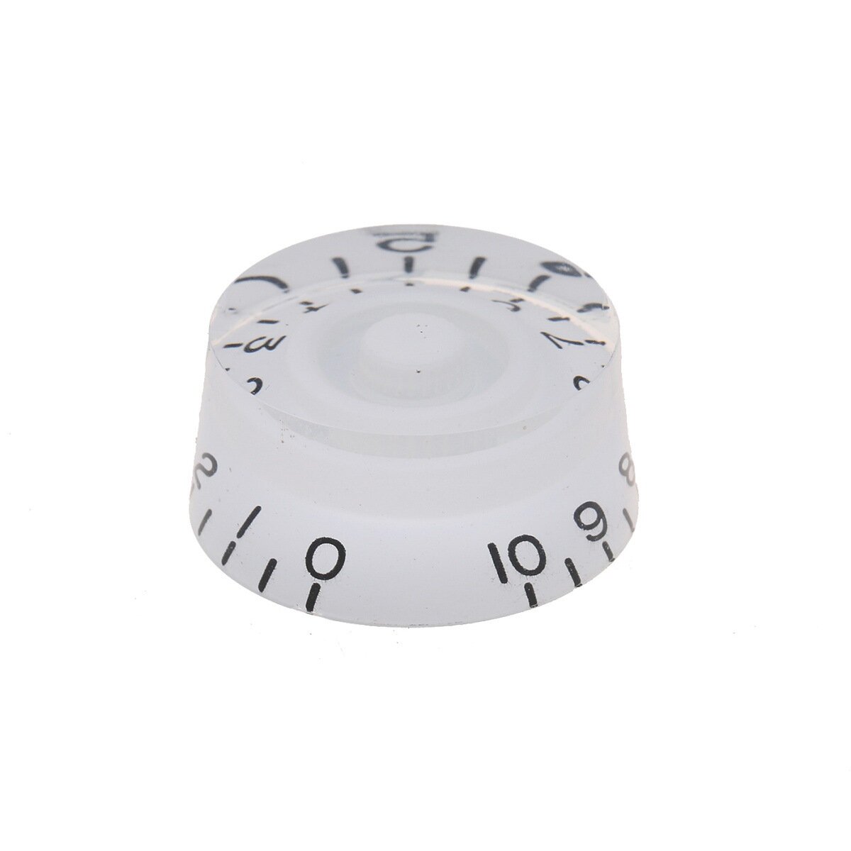 Ручка потенциометра Musiclily MX1572WH, Speed style, левосторонняя, дюймовая, белая
