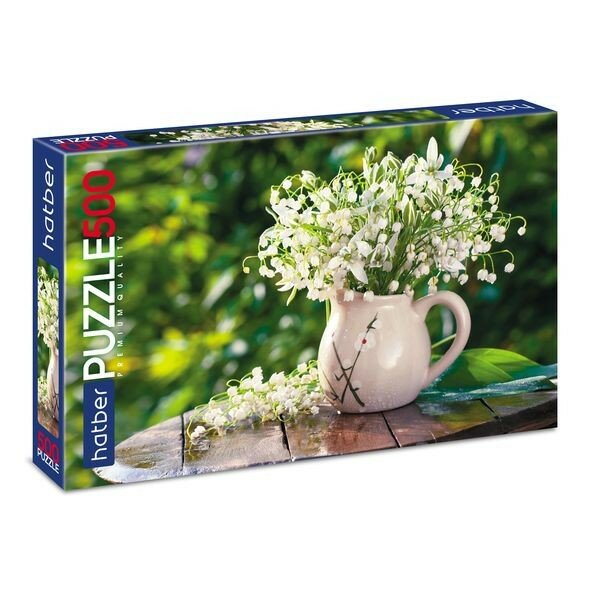 Пазл "Нежный букет. Premium" 500 элементов / картина 34х46 см / для детей от 5 лет